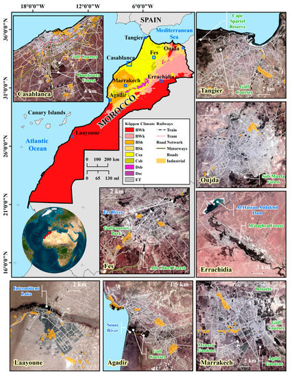 Spatiotemporal Thermal Variations in Moroccan Cities: A Comparative ...