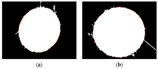 A Method for Measuring Parameters of Defective Ellipse Based on Vision