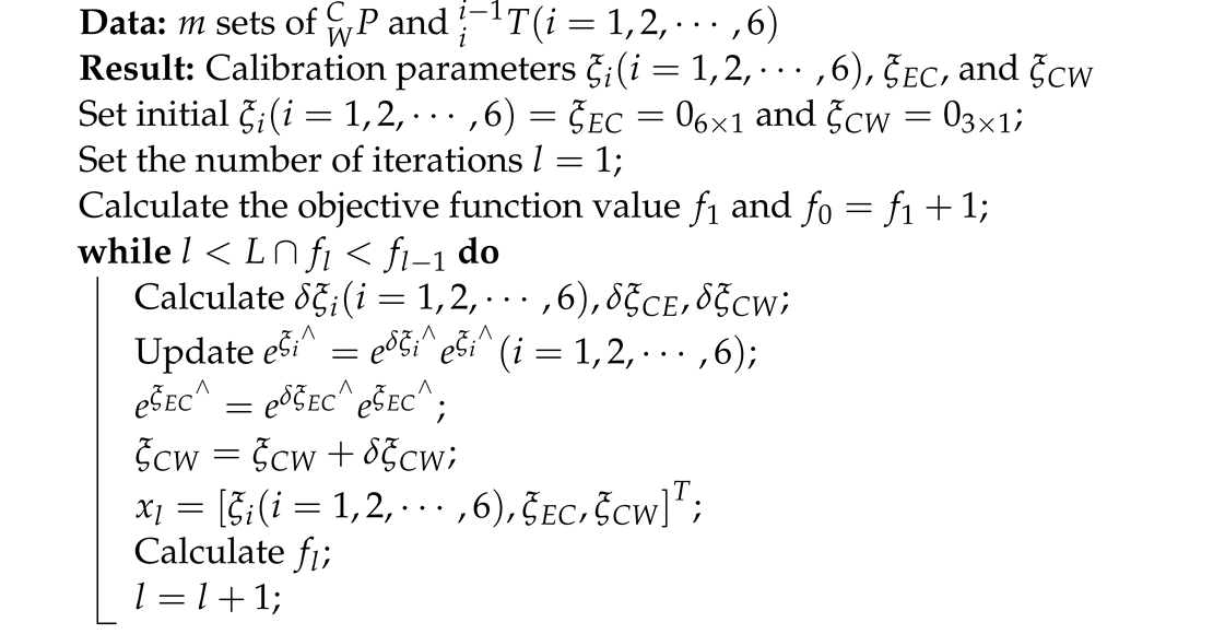 Joint Calibration Method for Robot Measurement Systems