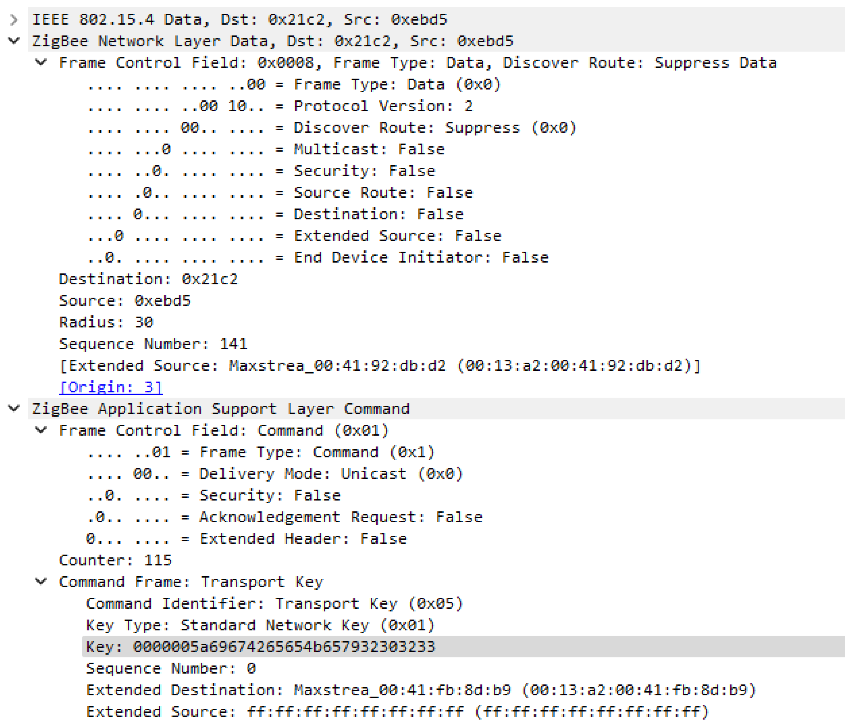 A Comprehensive Analysis: Evaluating Security Characteristics of Xbee Devices against Zigbee ...