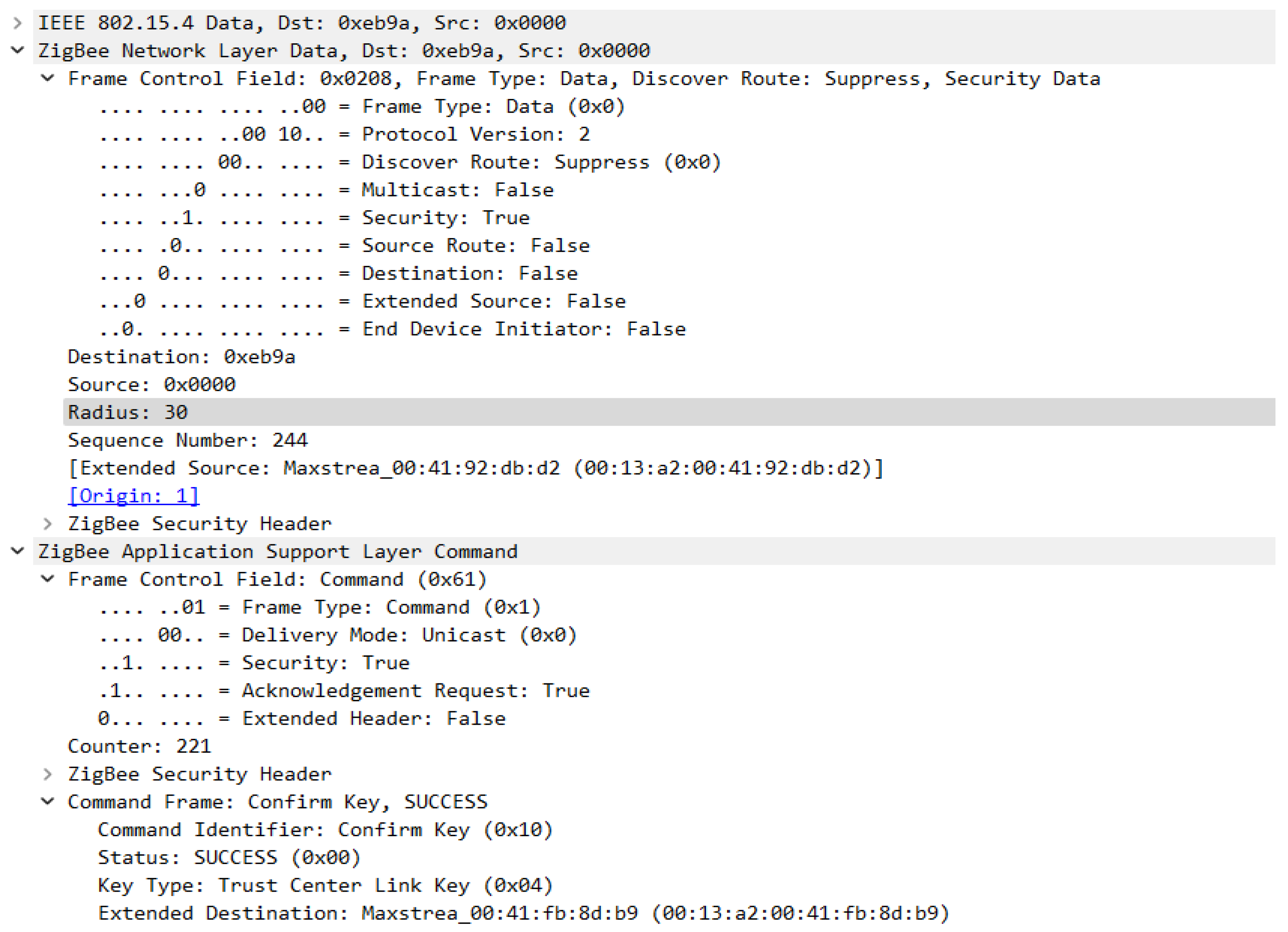 A Comprehensive Analysis: Evaluating Security Characteristics of Xbee Devices against Zigbee ...