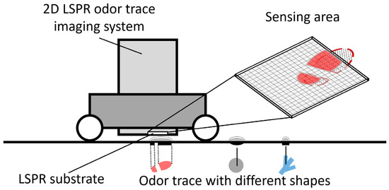 An Odor Trace Visualization System Using a Two-Dimensional Backside Scattering Localized Surface ...