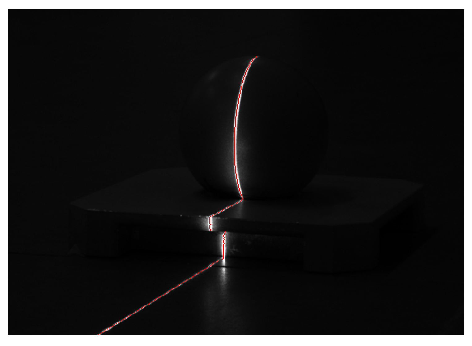 Underwater Structured Light Stripe Center Extraction With Normalized Grayscale Gravity Method