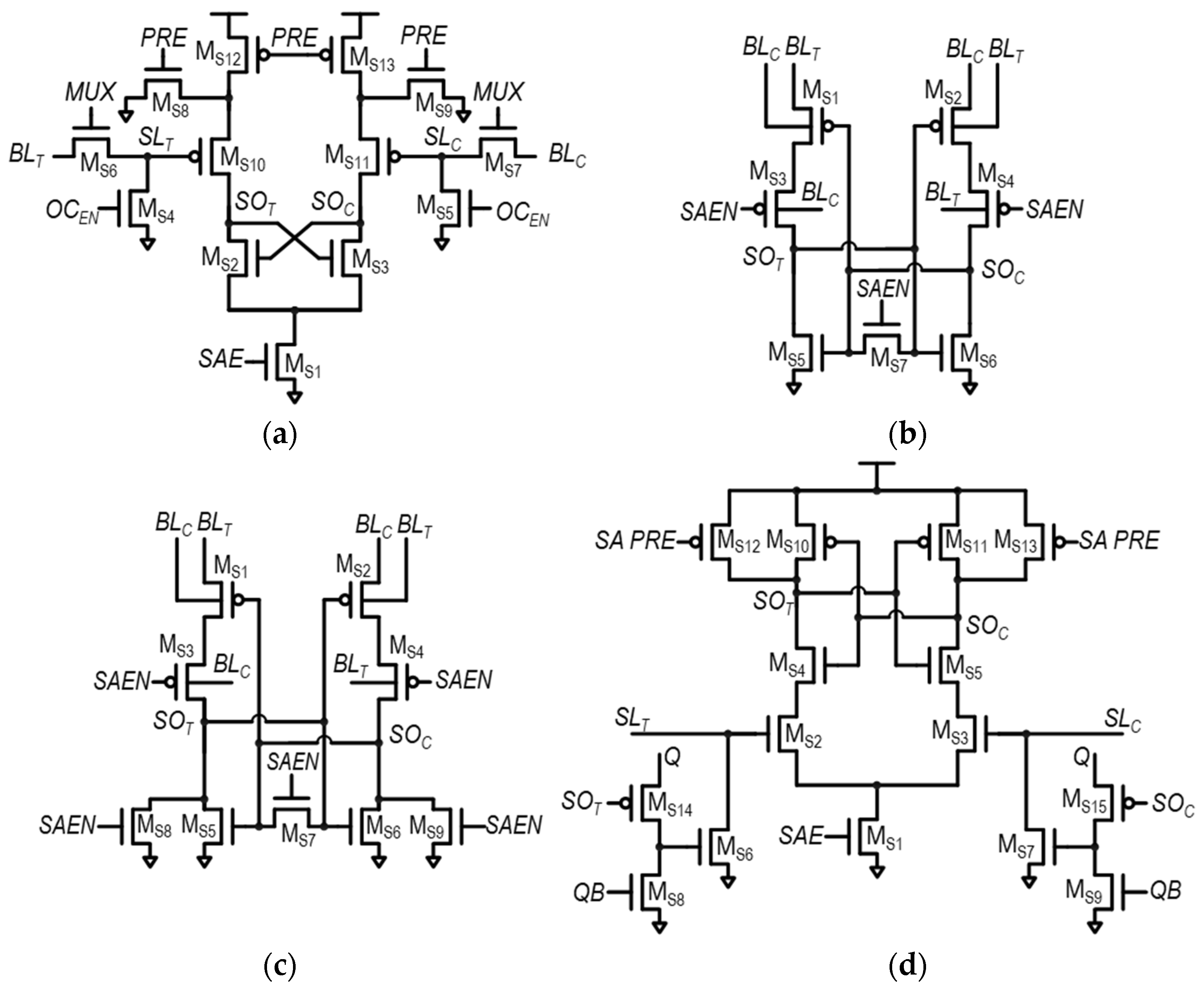 Design of High-Speed, Low-Power Sensing Circuits for Nano-Scale ...