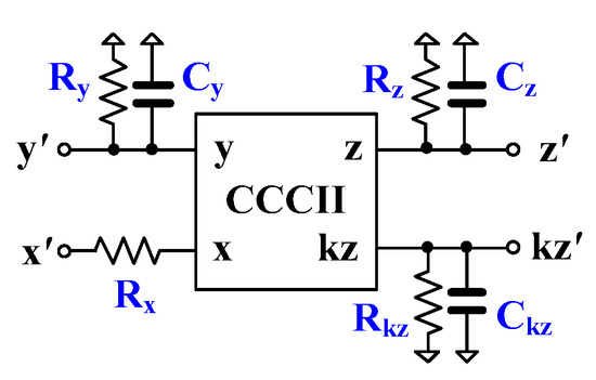 Sensors | Free Full-Text | Current-Mode Shadow Filter with Single-Input Multiple-Output Using ...
