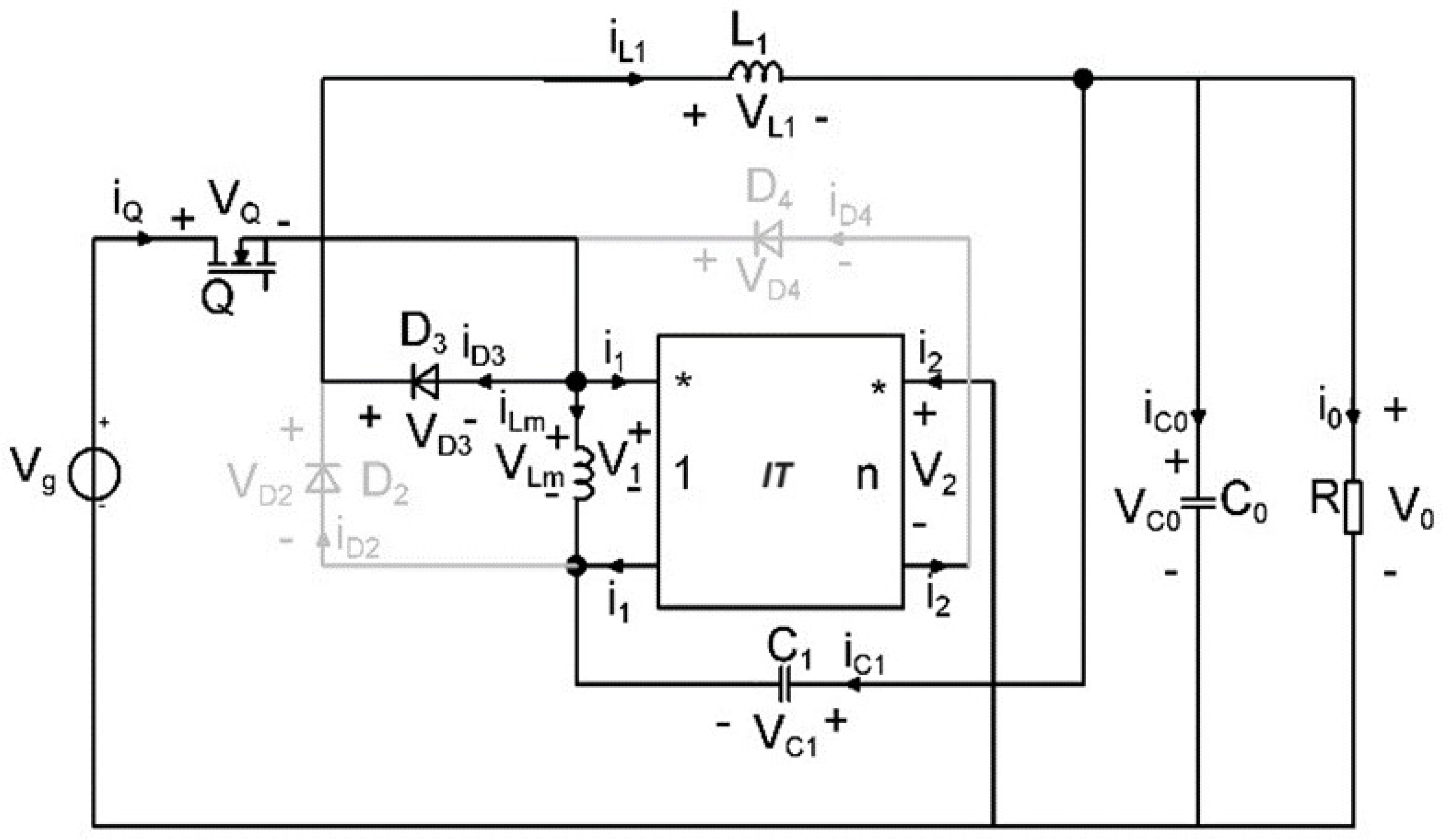Fourth-Order Quadratic Buck Converter Controller Design