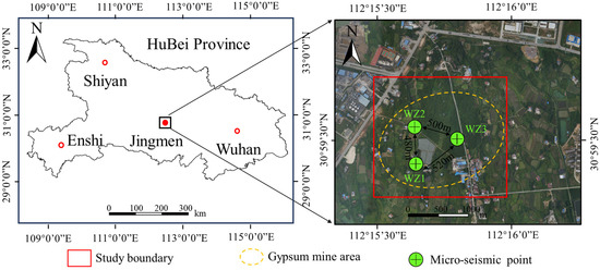 Characteristics of Micro-Seismic Events Induced by Ground Collapse—A Case Study in the Rongxing ...