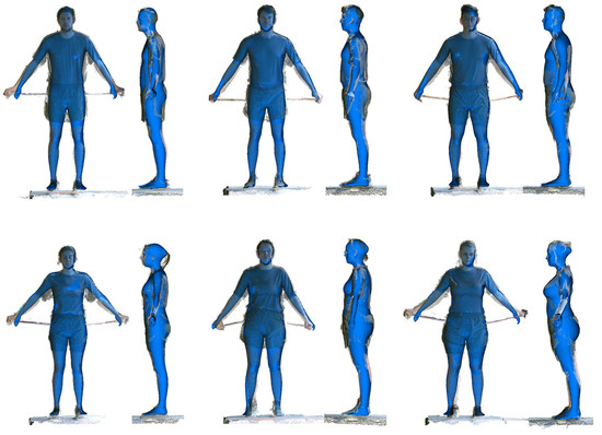 Sensors | Free Full-Text | Efficient Model-Based Anthropometry under ...