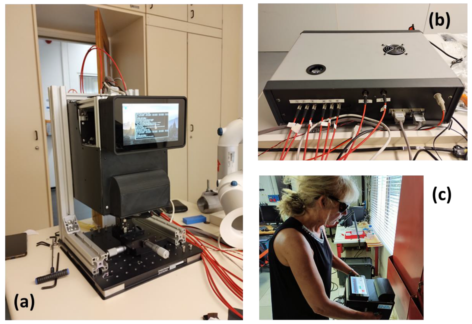 A Novel LIBS Sensor for Sample Examinations on a Crime Scene