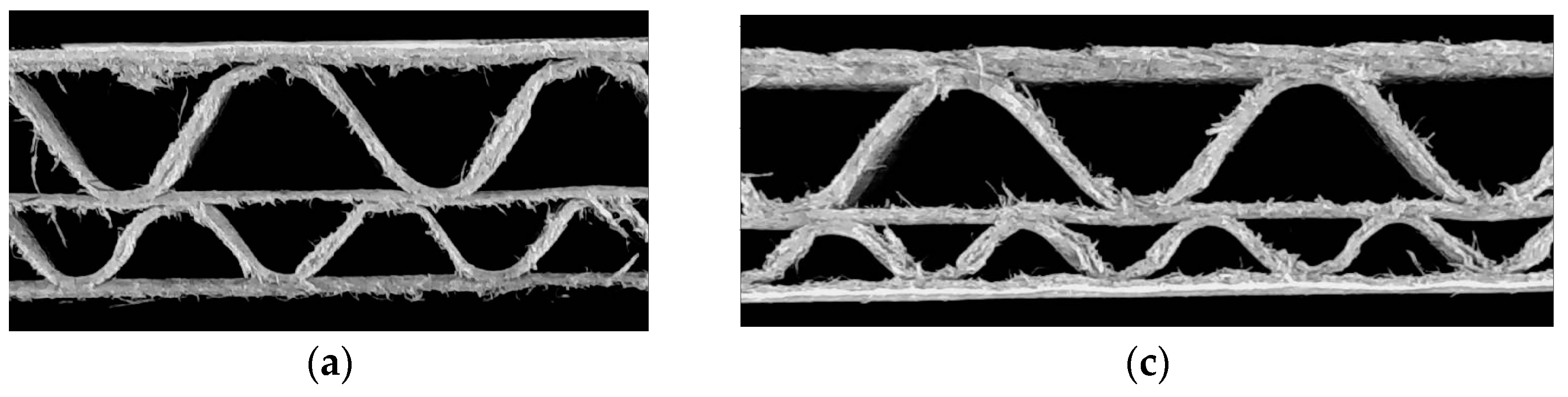 Deciphering Double-Walled Corrugated Board Geometry Using Image Analysis and Genetic Algorithms