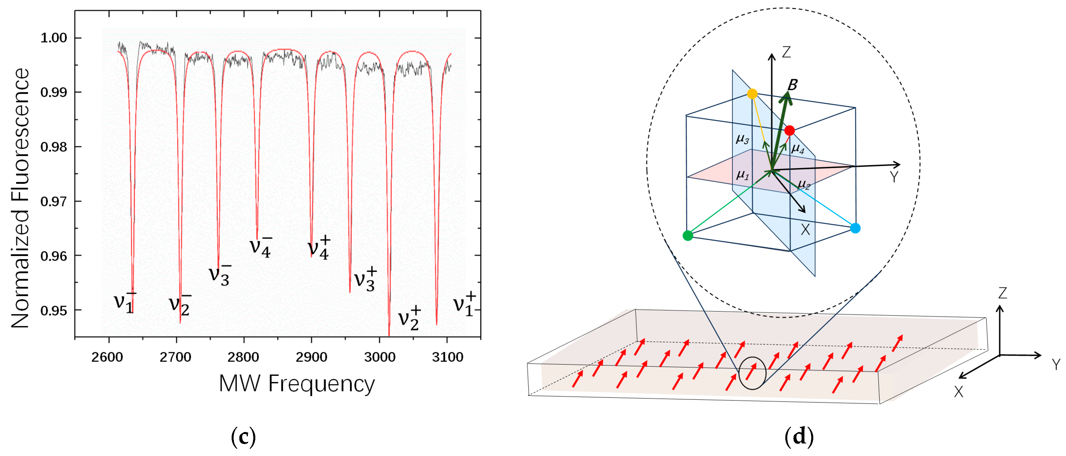Measurements of Spatial Angles Using Diamond Nitrogen–Vacancy Center ...