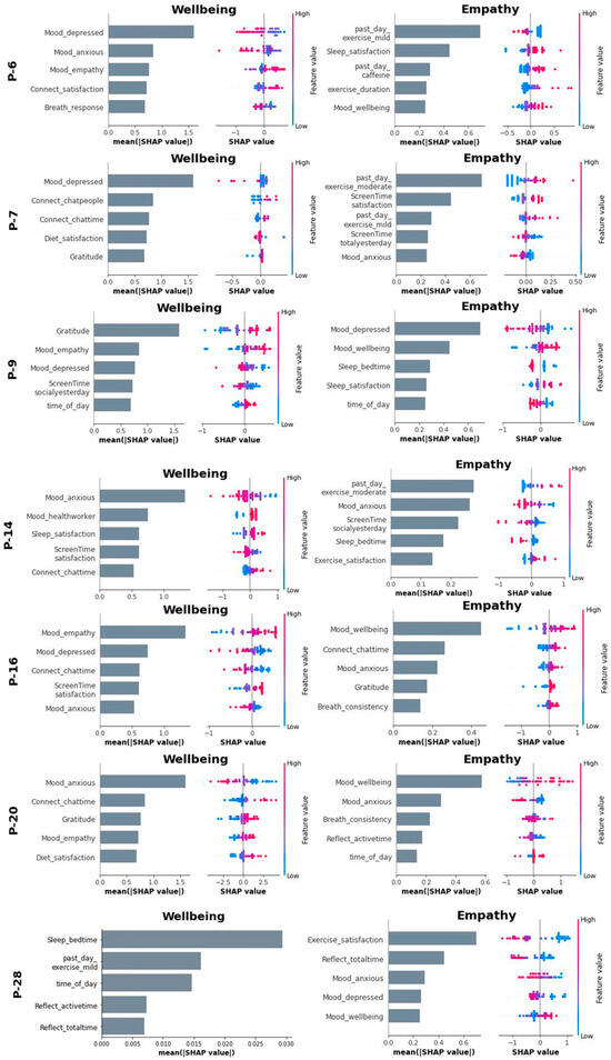 Personalized Machine Learning-Based Prediction of Wellbeing and Empathy in Healthcare Professionals
