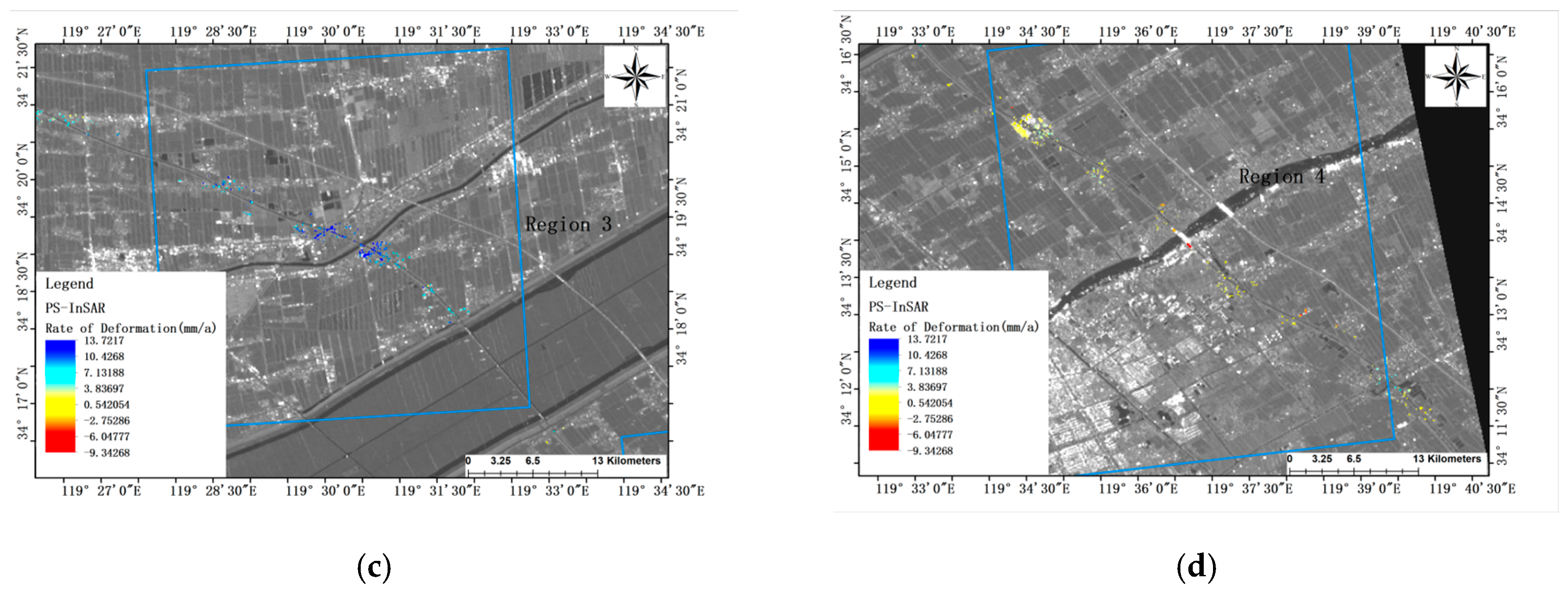 Highway Deformation Monitoring by Multiple InSAR Technology
