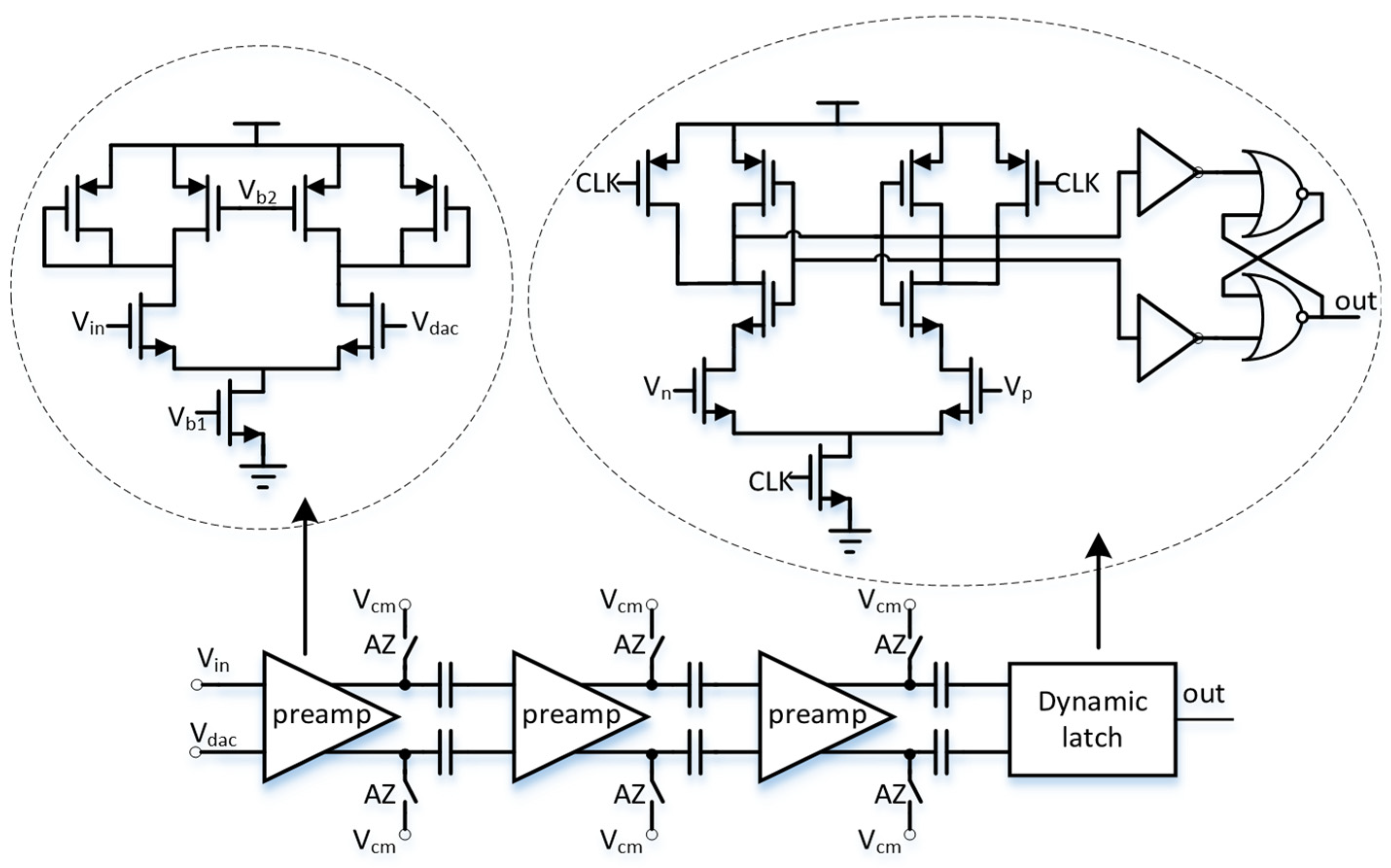 A 14-Bit Hybrid Analog-to-Digital Converter for Infrared Focal Plane Array Digital Readout ...