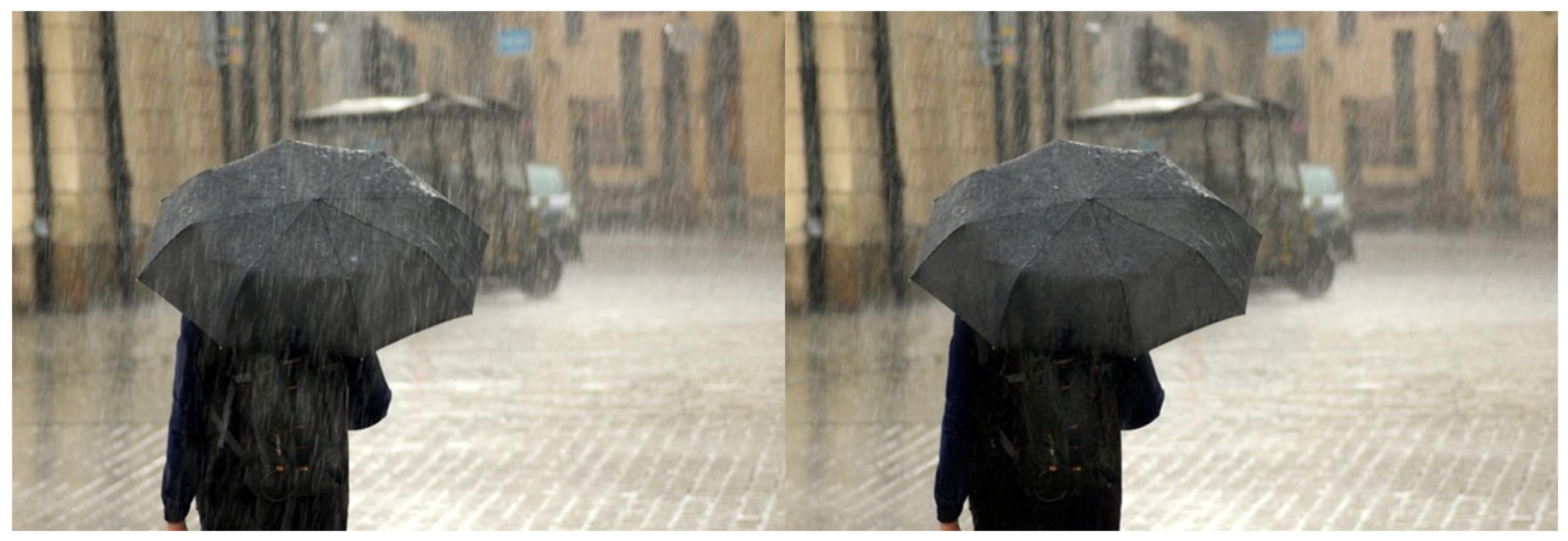 Importing Diffusion and Re-Designed Backward Process for Image De-Raining