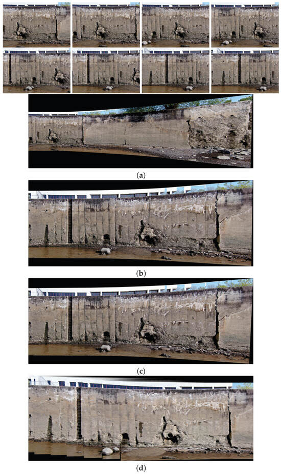 Advanced Image Stitching Method for Dual-Sensor Inspection