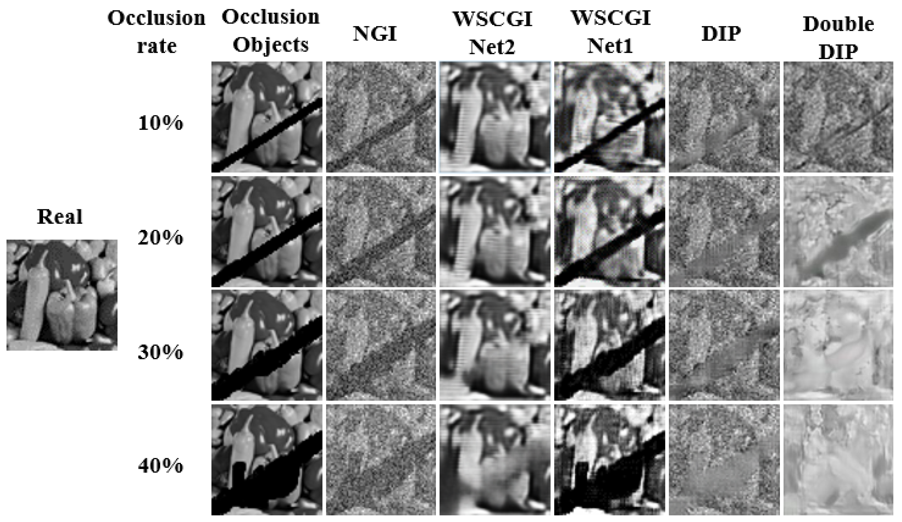 A W Shaped Self Supervised Computational Ghost Imaging Restoration Method For Occluded Targets