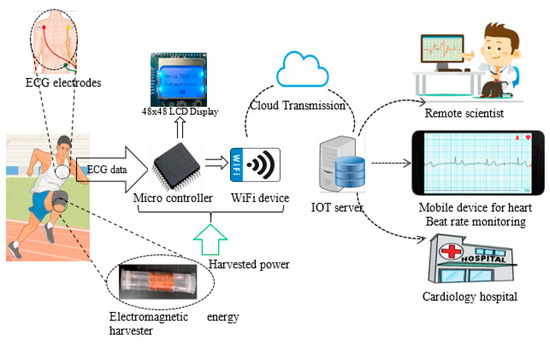 IoT-Based Heartbeat Rate-Monitoring Device Powered by Harvested Kinetic ...