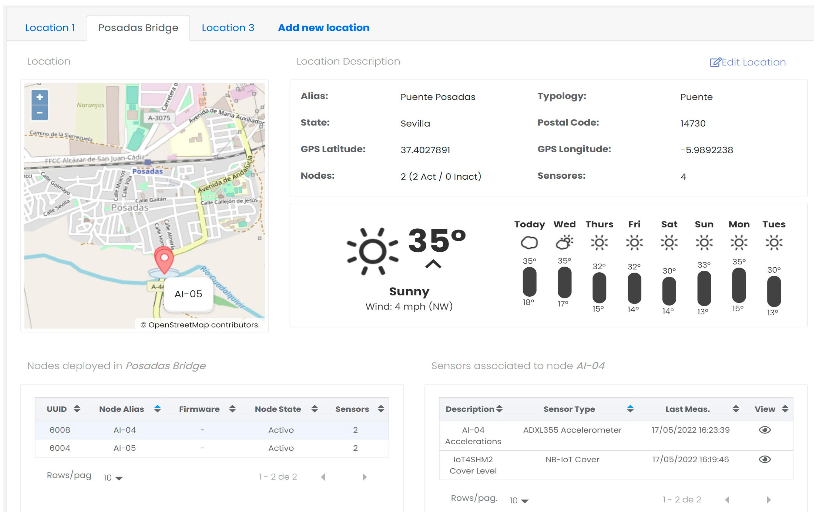 Low-Cost, Low-Power Edge Computing System for Structural Health Monitoring in an IoT Framework