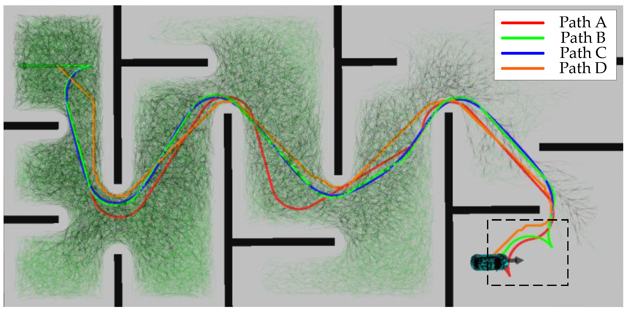 Research on Trajectory Planning of Autonomous Vehicles in Constrained Spaces