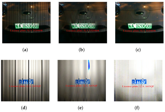 Robust License Plate Recognition in OCC-Based Vehicle Networks Using Image Reconstruction