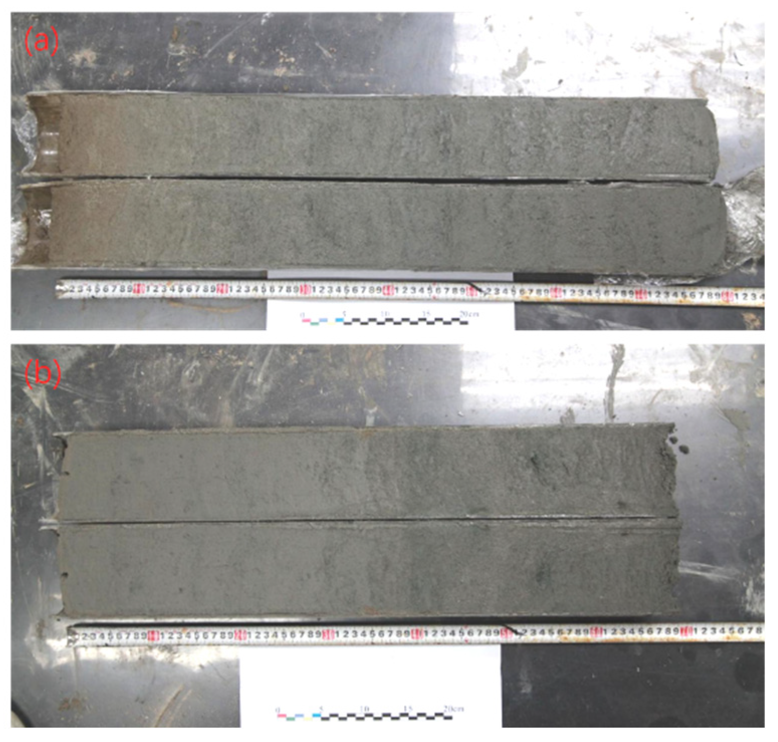 Identifying the Vertical Stratification of Sediment Samples by Visible ...