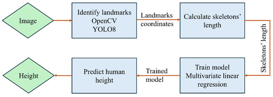 A Non-Contacted Height Measurement Method in Two-Dimensional Space