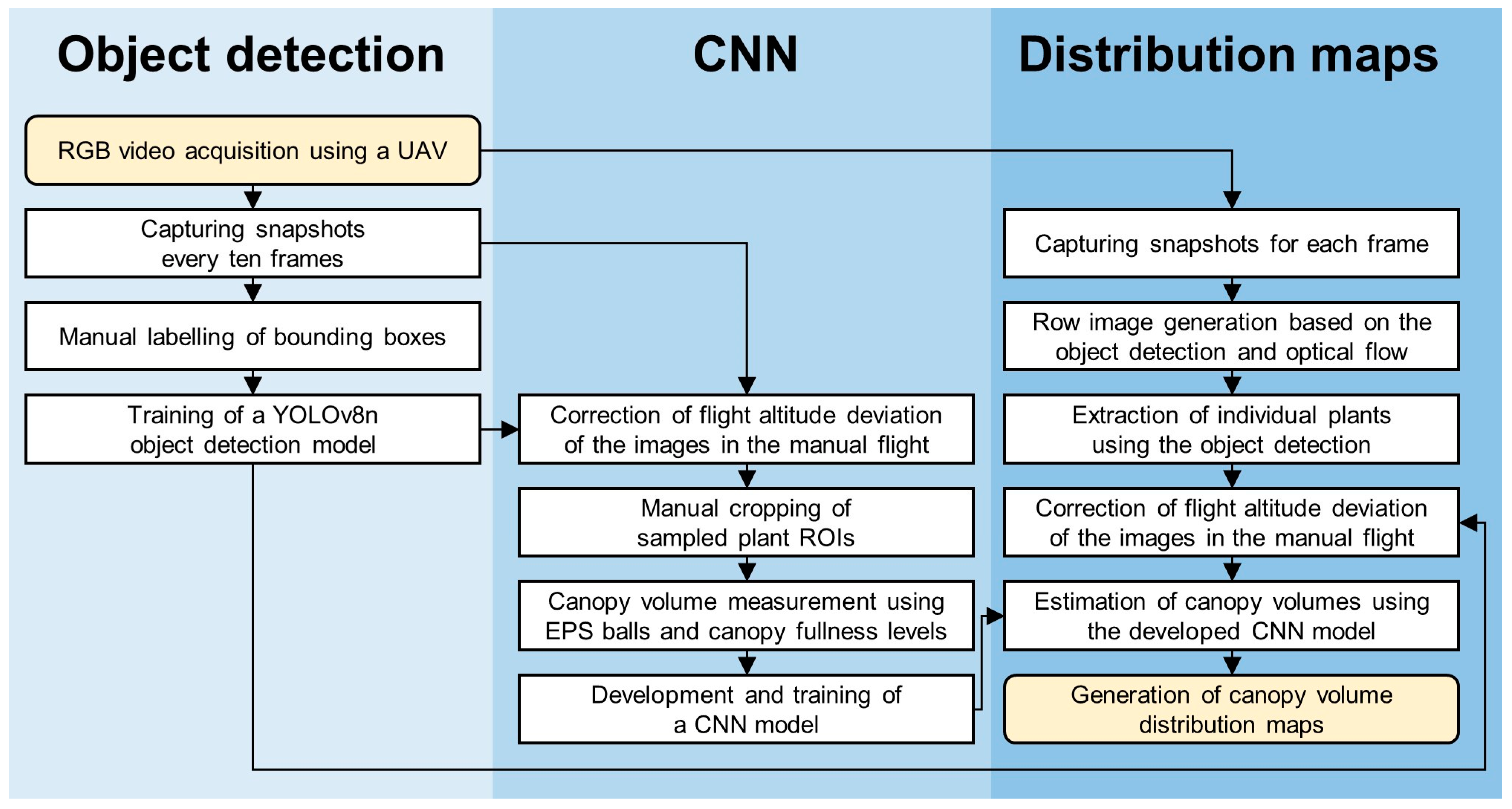 Estimation of Strawberry Canopy Volume in Unmanned Aerial Vehicle RGB Imagery Using an Object ...