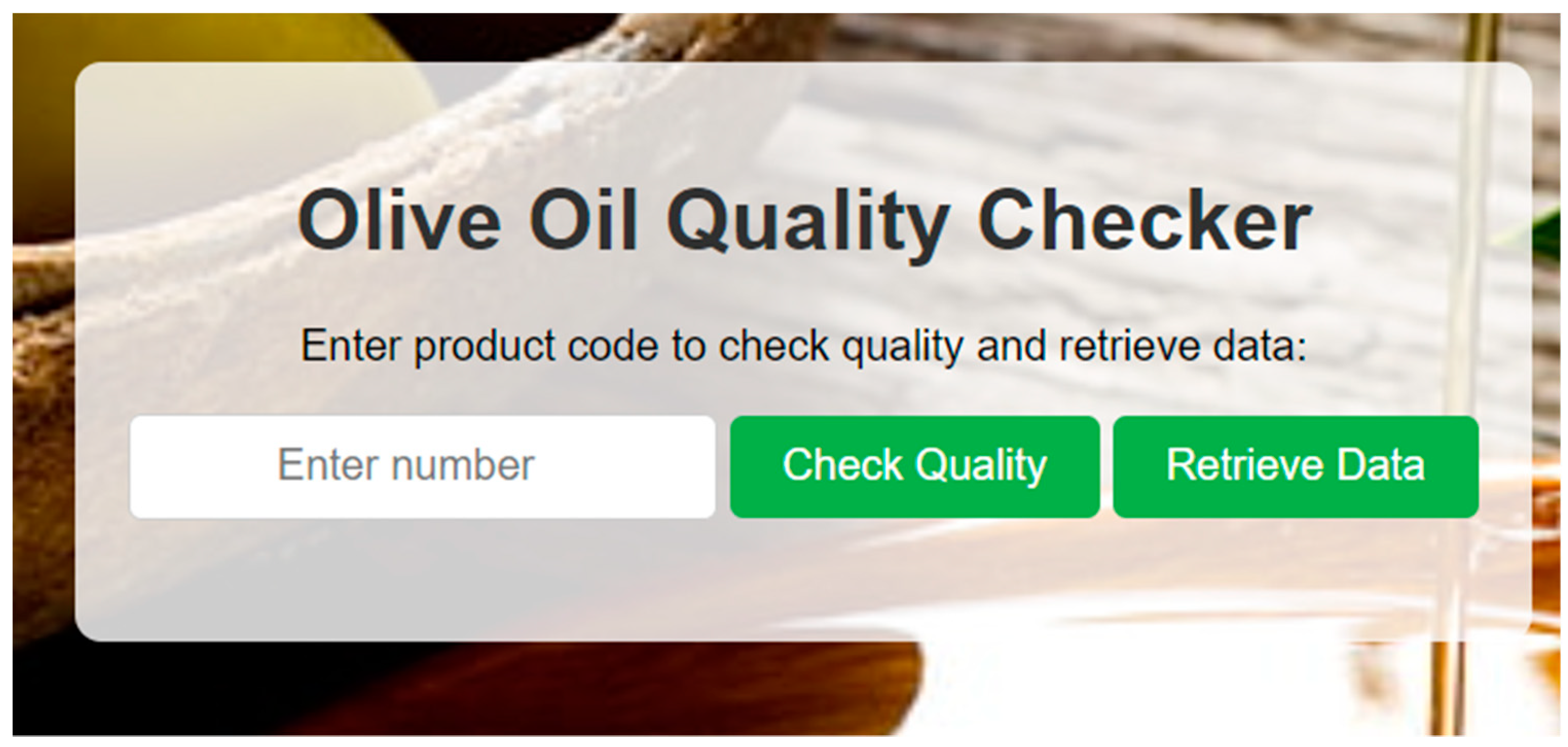 Blockchain and Internet of Things Technologies for Food Traceability in Olive Oil Supply Chains