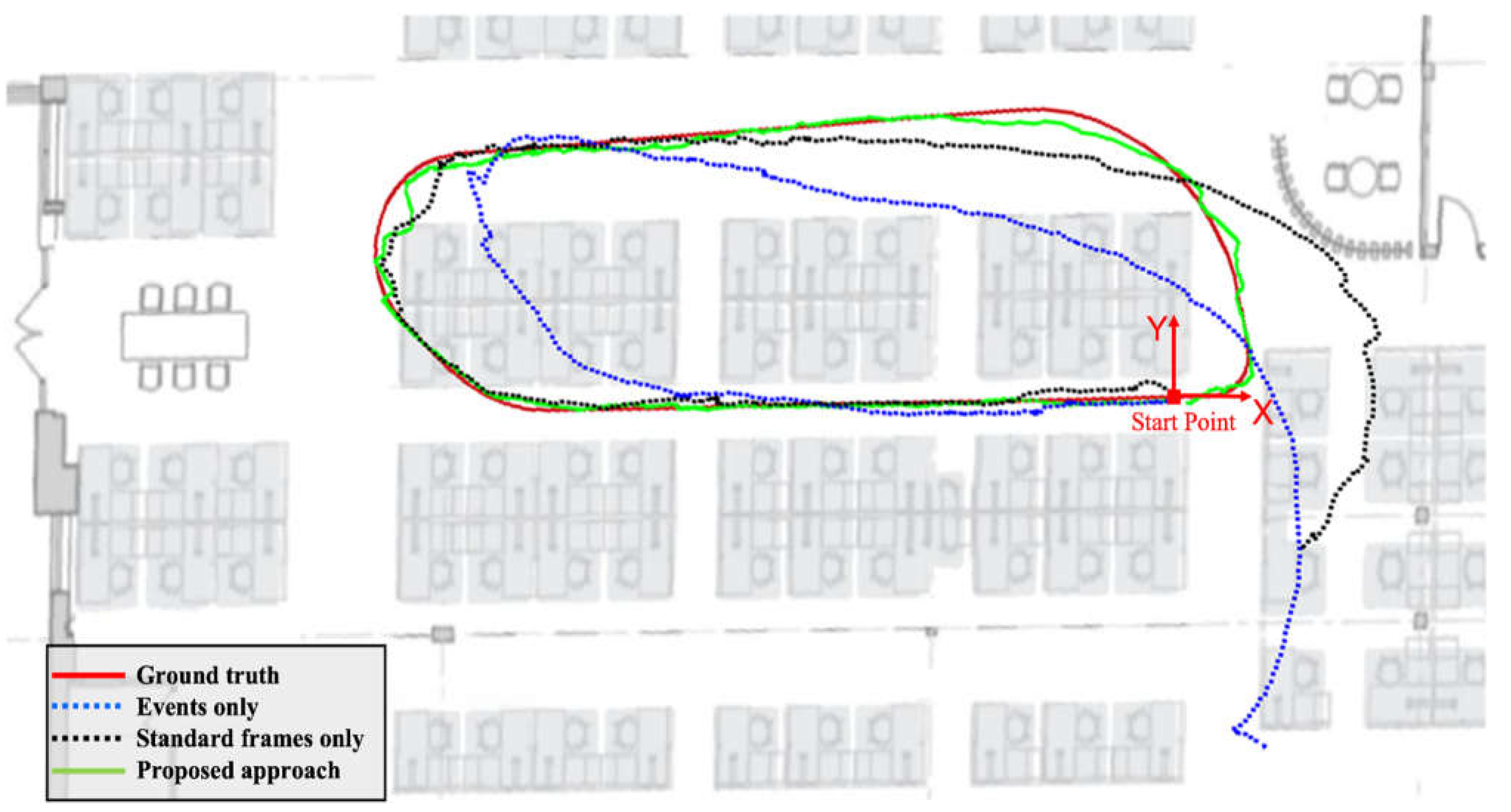 Event-Based Visual/Inertial Odometry for UAV Indoor Navigation
