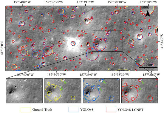 Yolov8 Lcnet An Improved Yolov8 Automatic Crater Detection Algorithm And Application In The