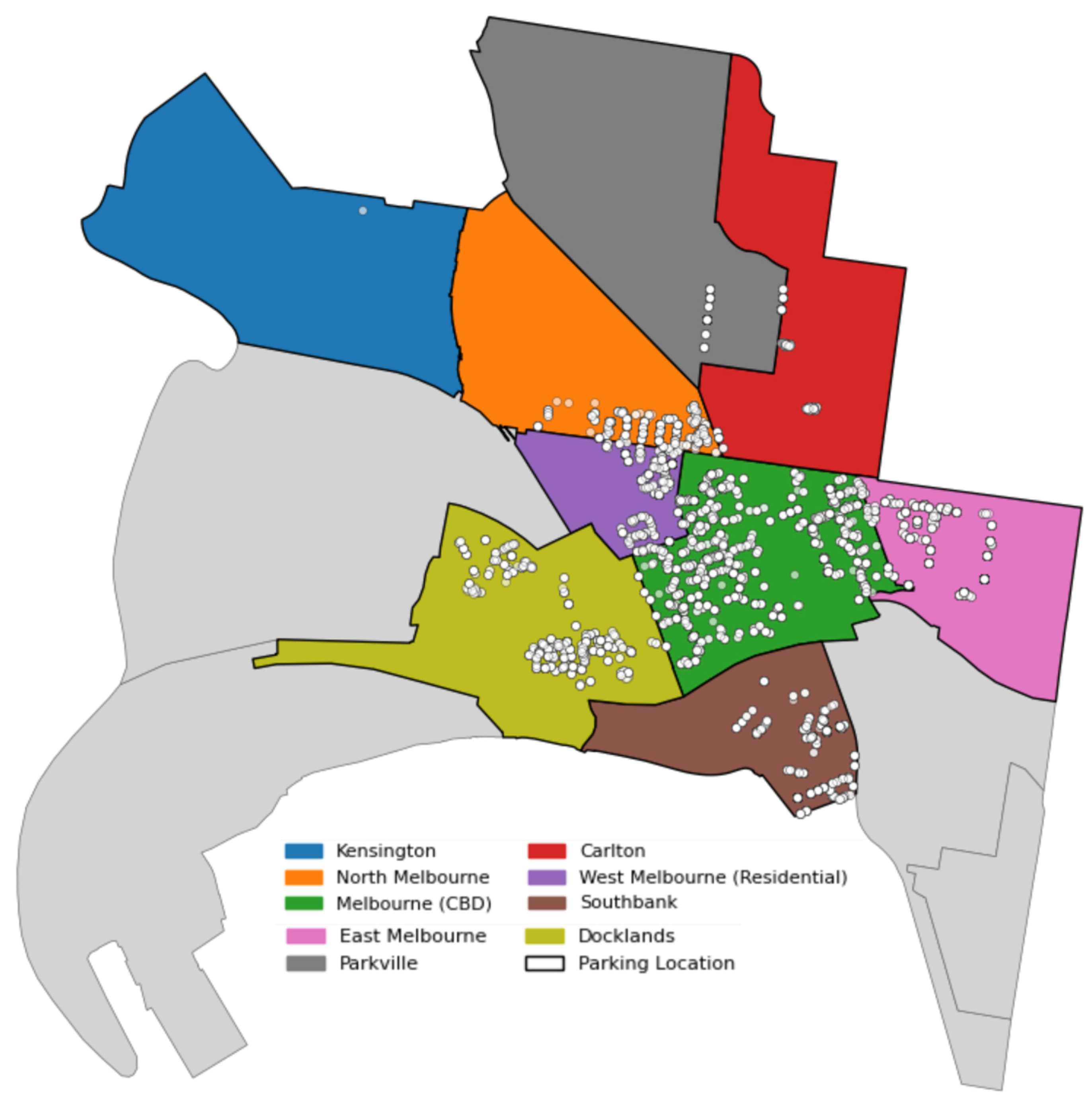 A Deep Reinforcement Learning and Graph Convolution Approach to On-Street Parking Search Navigation