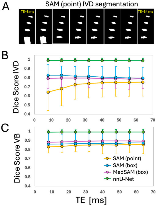 Segment Anything Model (SAM) and Medical SAM (MedSAM) for Lumbar Spine MRI
