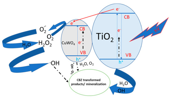 Enhanced Photocatalytic Activity of CuWO4 Doped TiO2 Photocatalyst ...