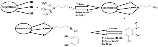 Functionalization of Sodium Magnesium Silicate Hydroxide/Sodium ...