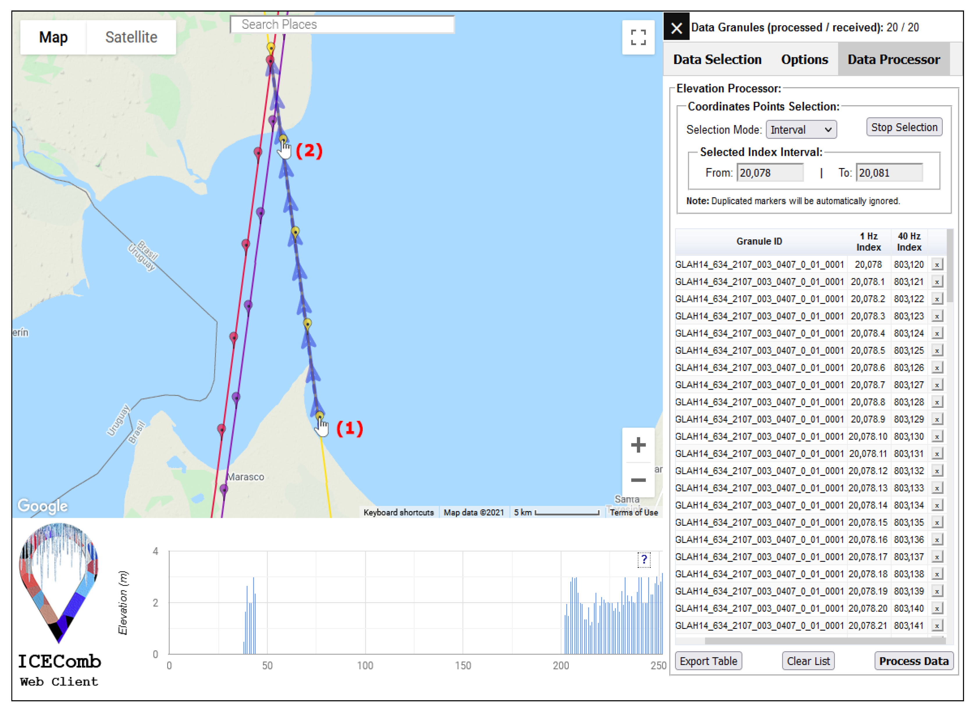 A Software Tool for ICESat and ICESat-2 Laser Altimetry Data Processing, Analysis, and ...