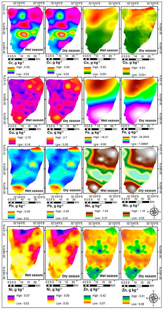 Spatiotemporal Variations Affect DTPA-Extractable Heavy Metals in ...