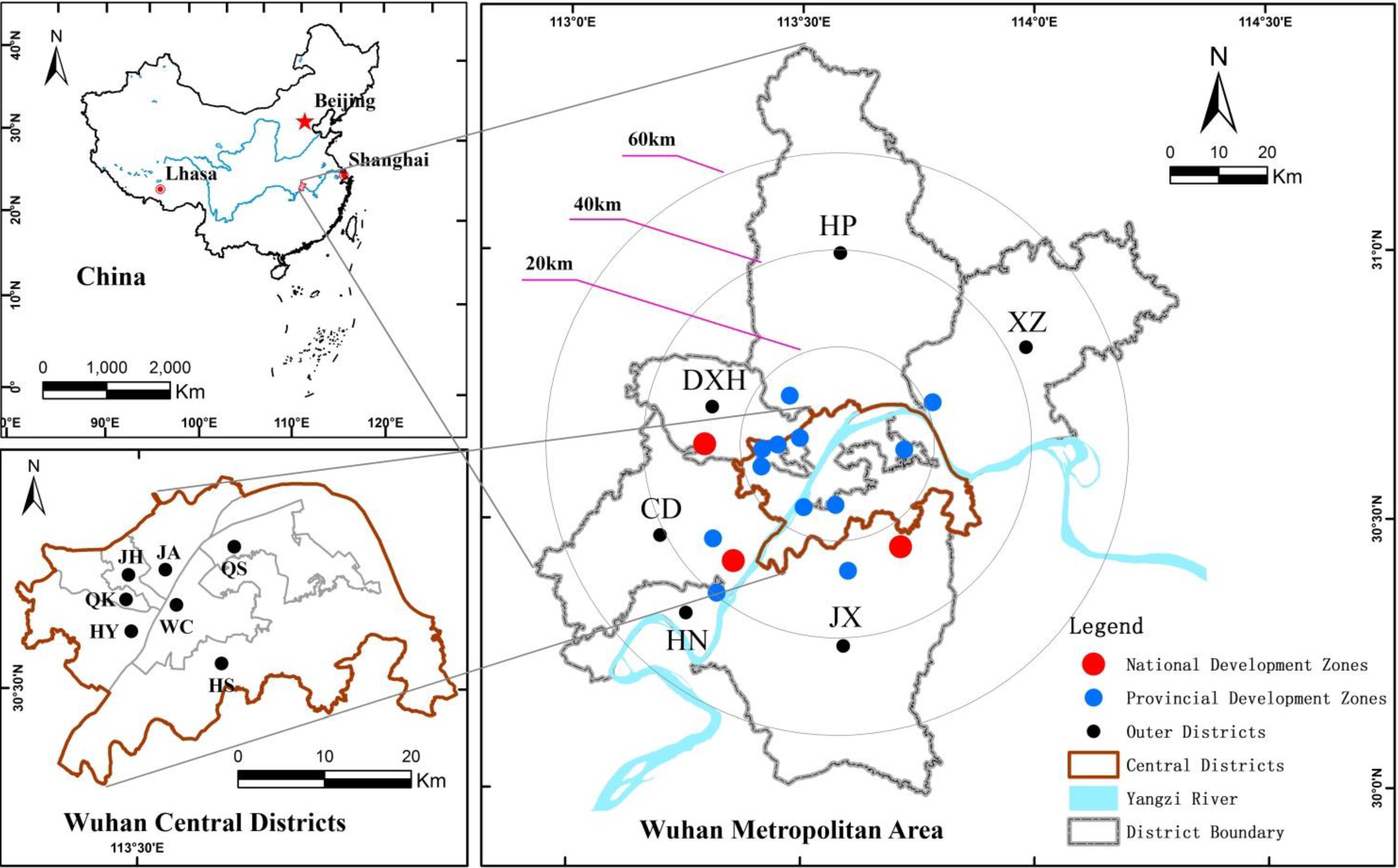 A Multi-Level and Multi-Dimensional Measuring on Urban Sprawl: A Case ...