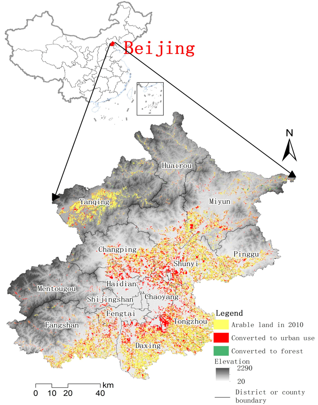 Factors Influencing the Conversion of Arable Land to Urban Use and ...