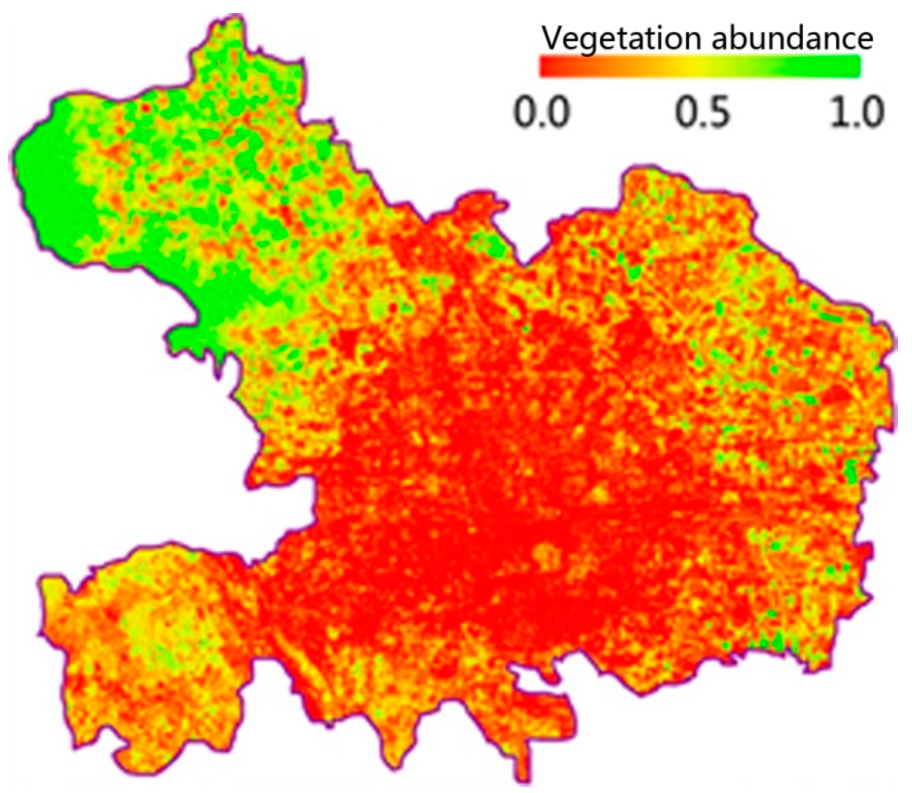 Spatial Modeling of Urban Vegetation and Land Surface Temperature: A ...