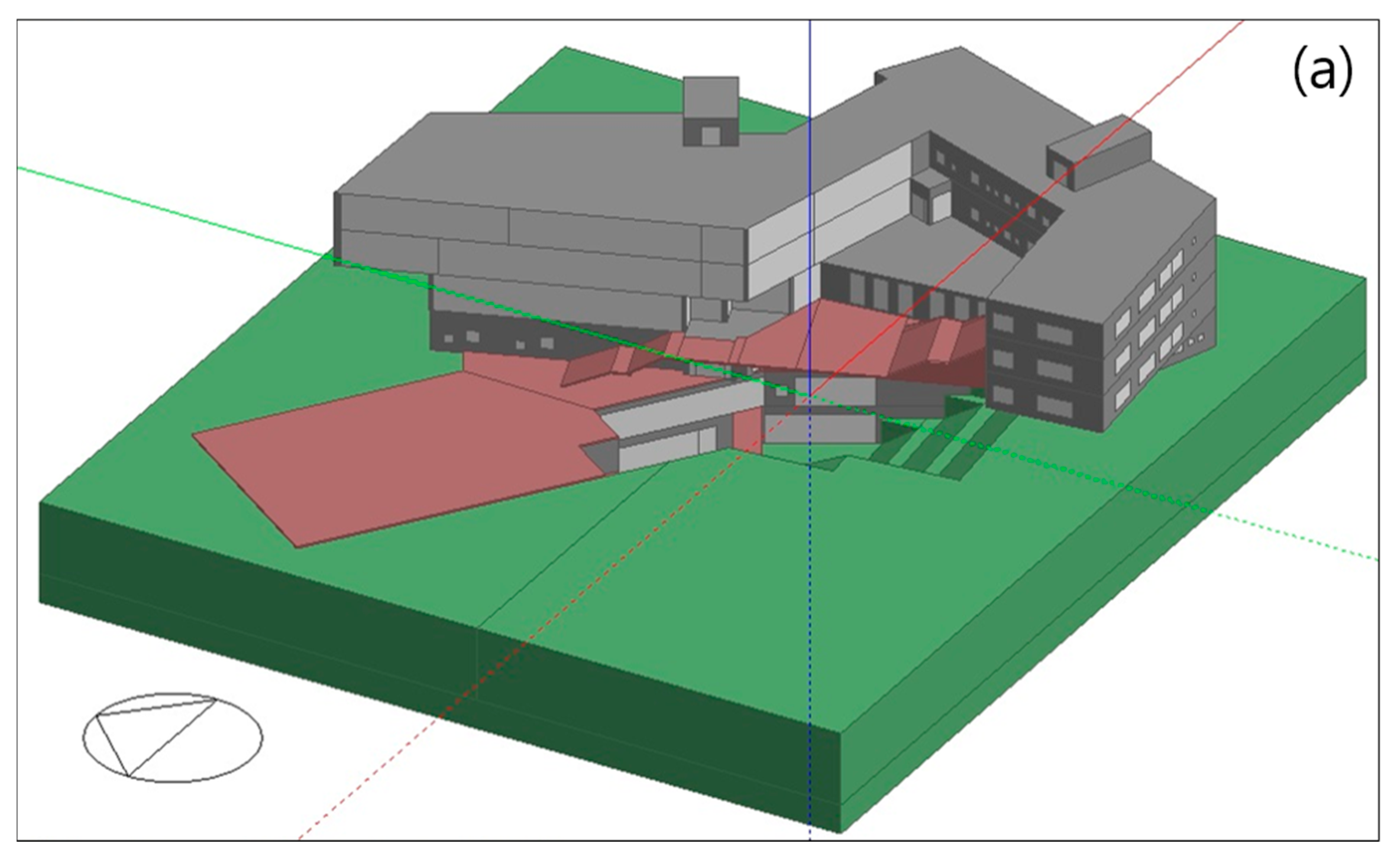 Assessment of Passive vs. Active Strategies for a School Building Design