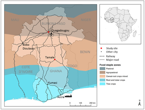 Foodsheds and City Region Food Systems in Two West African Cities
