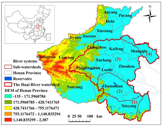 Regional Ecological Risk Assessment in the Huai River Watershed during ...