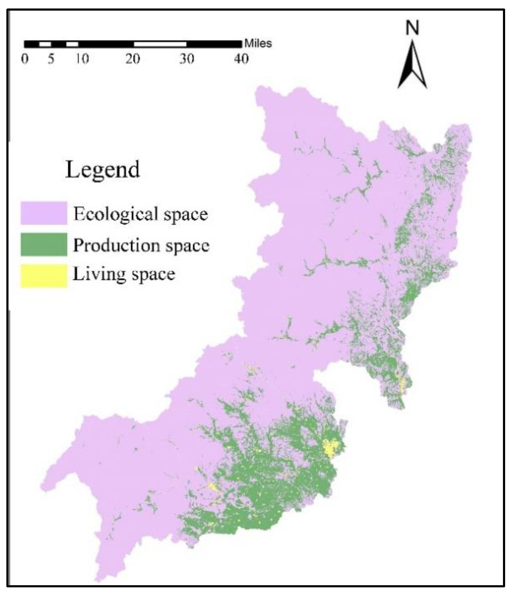 A Spatial Zoning Model of Municipal Administrative Areas Based on Major ...