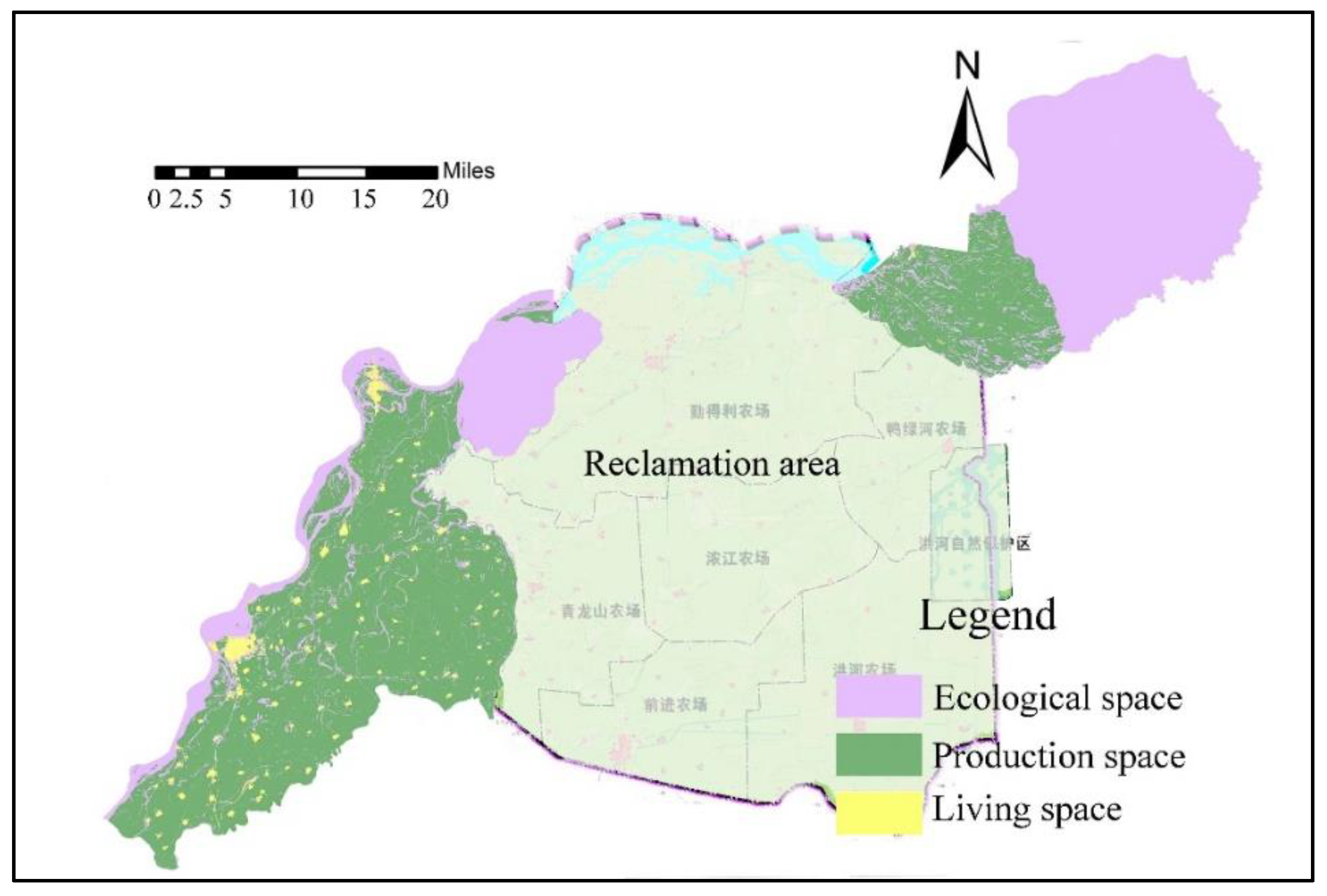 A Spatial Zoning Model of Municipal Administrative Areas Based on Major ...