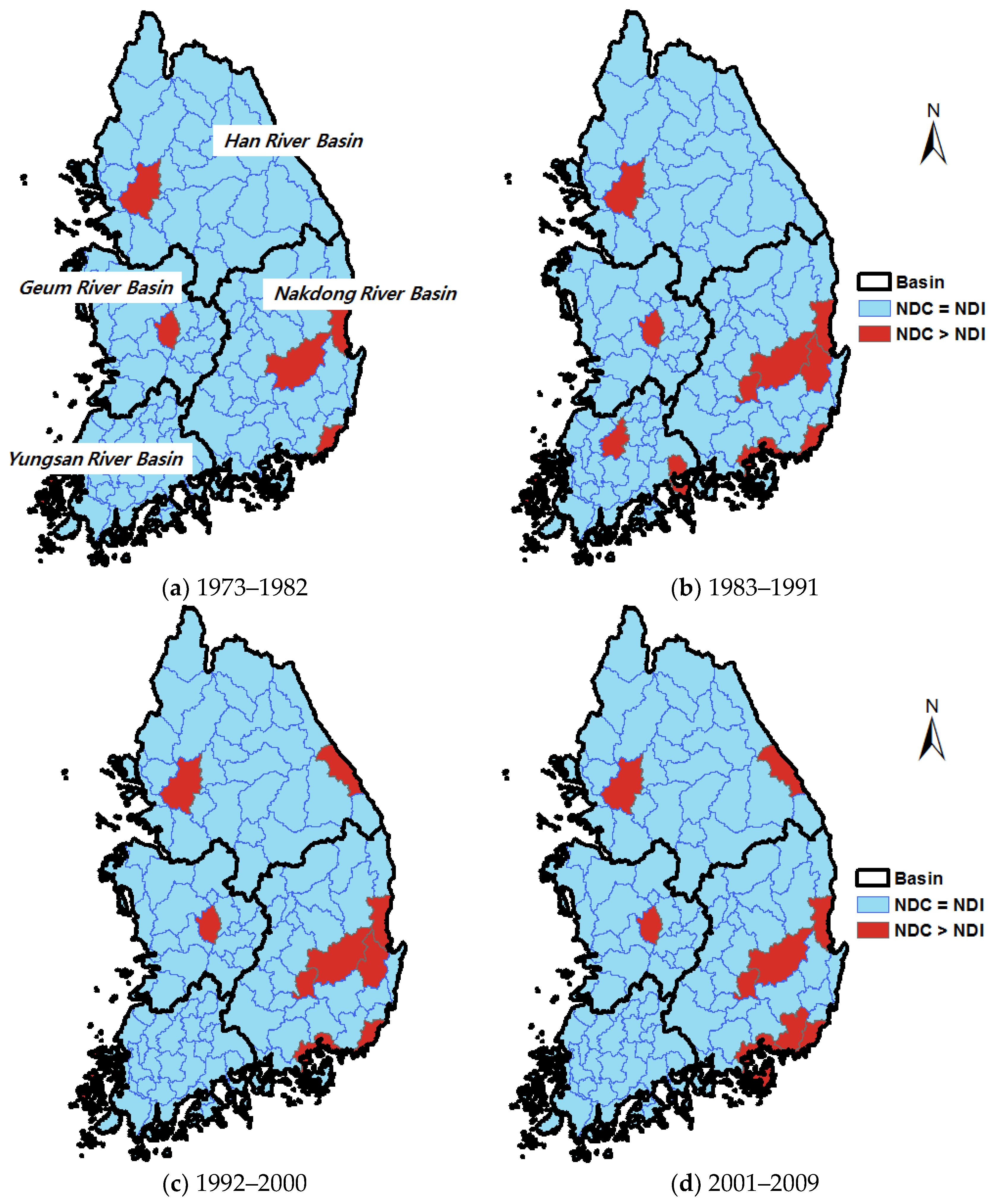 Sustainable Development of Water Resources: Spatio-Temporal Analysis of ...