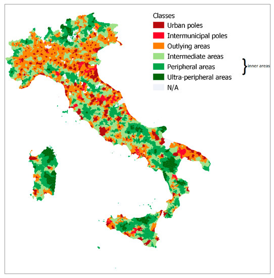 Resilience and Sectoral Composition Change of Italian Inner Areas in ...