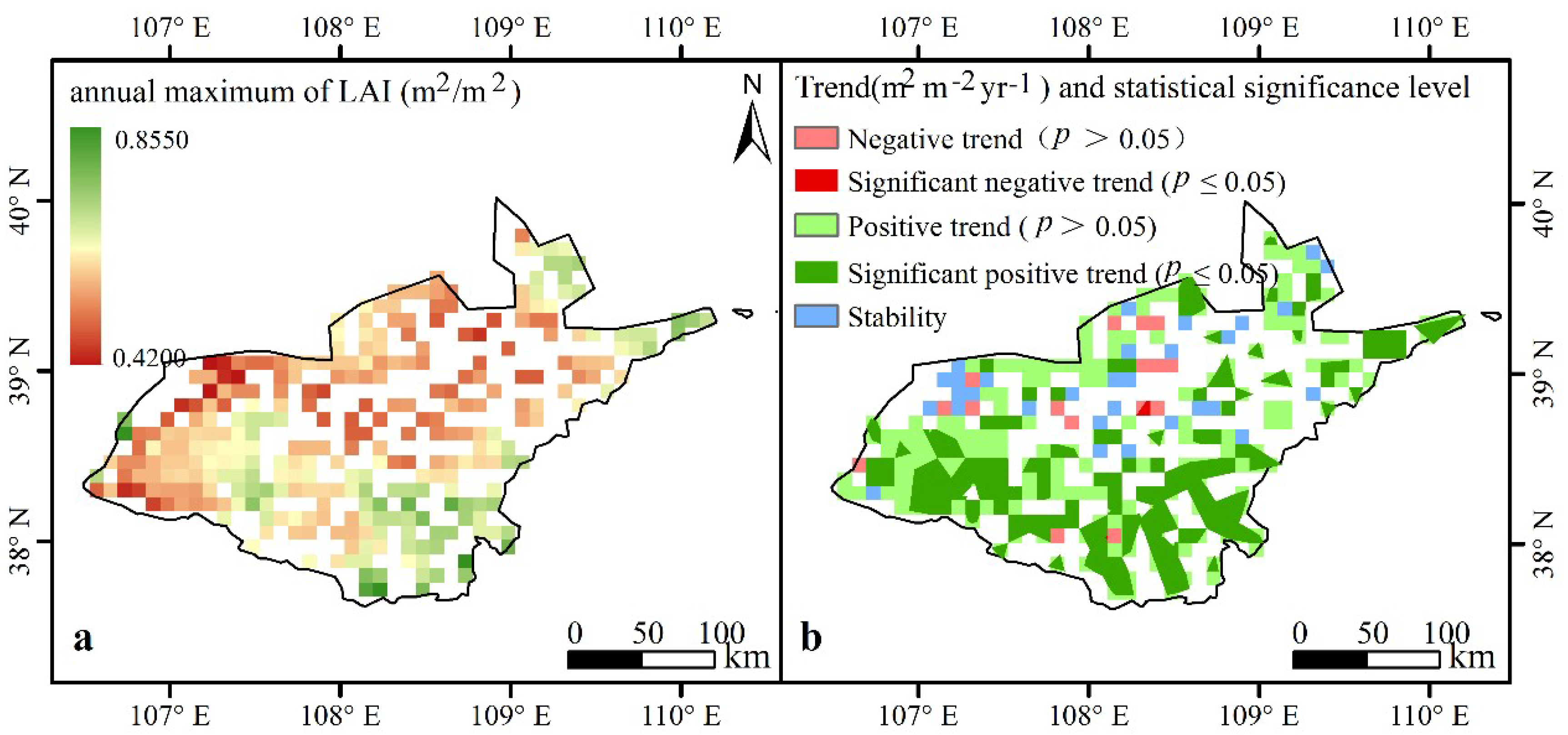 The Vegetation Dynamics and Climate Change Responses by Leaf Area Index ...