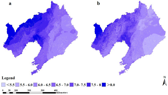Spatial-Temporal Changes in Soil Organic Carbon and pH in the Liaoning ...