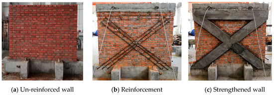 Experimental Study on Seismic Behavior of Masonry Walls Strengthened by ...